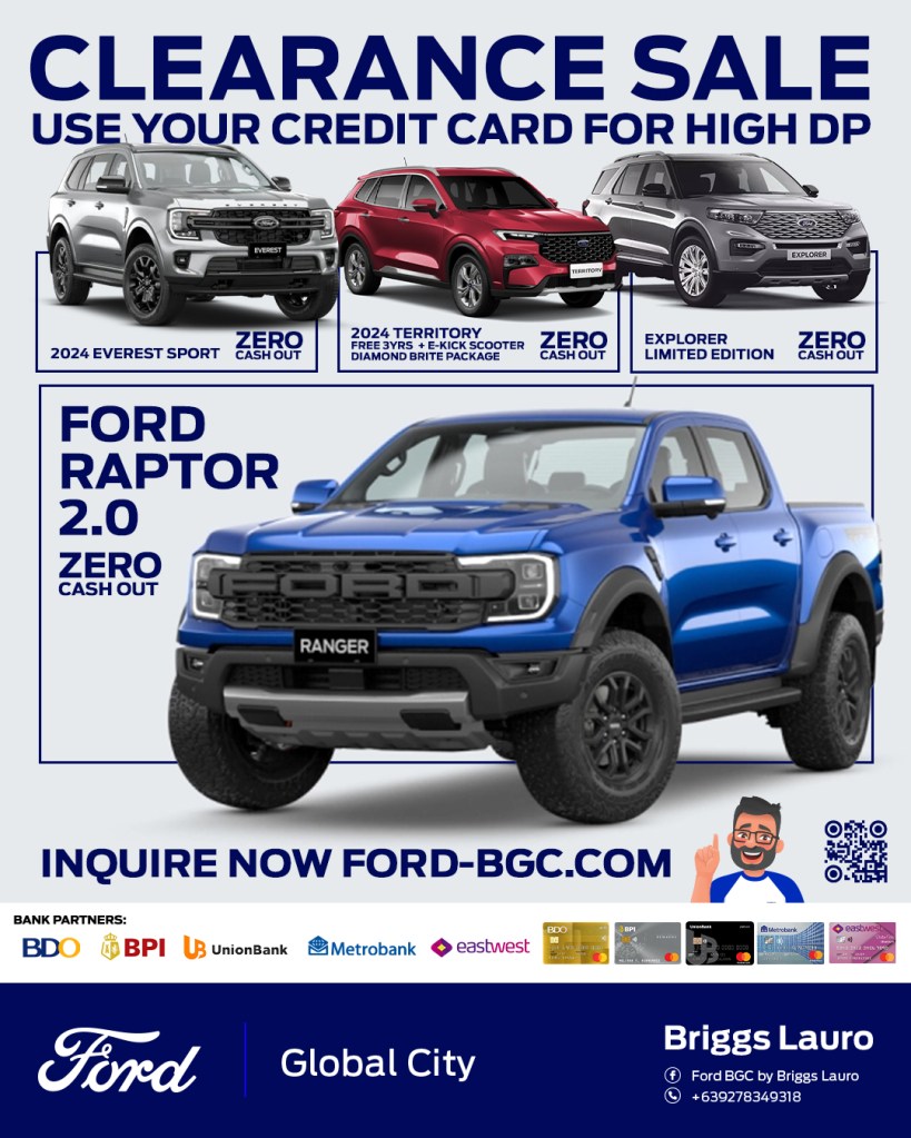 Ford BGC by BRIGGS LAURO – Ford Global City Car Deals by Briggs Lauro ...